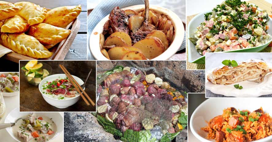 Favourite meals from around the world